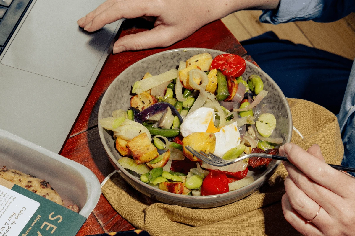 Repas léger : être rassasié sans faire d'excès